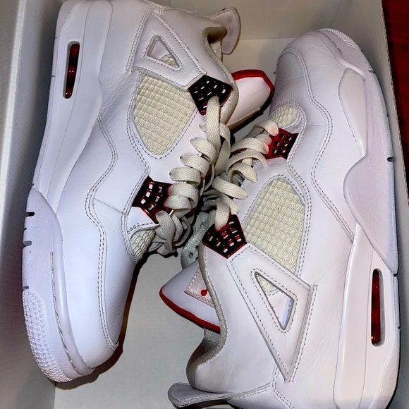Jordan | Shoes | Jordan 4s Red Metallic | Poshmark